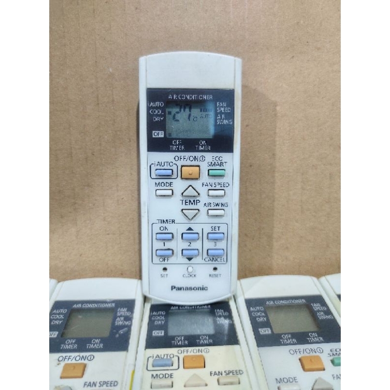 Jual Remote AC Panasonic I-Auto Eco Smart 4625/4461 Original | Shopee Indonesia