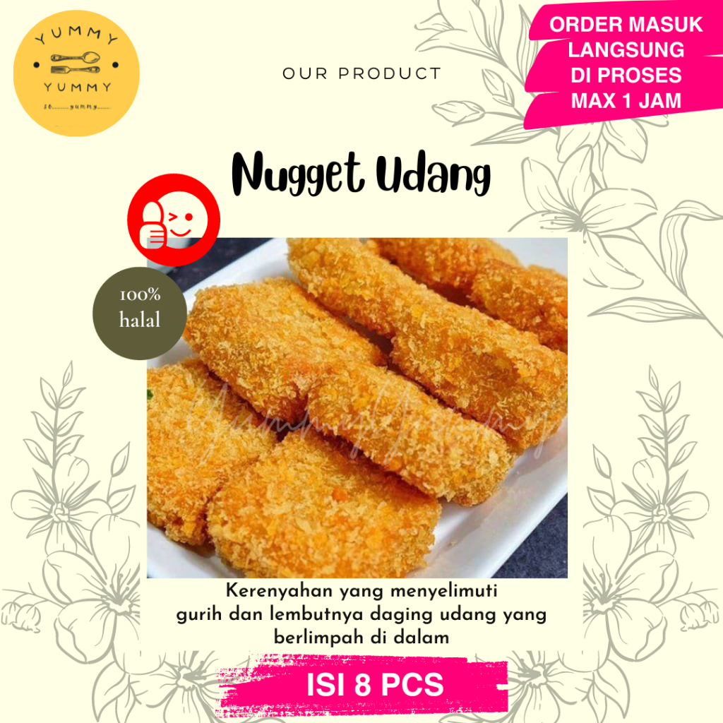 Jual Makanan Beku Nugget Udang Ebi Katsu Frozen | Shopee Indonesia