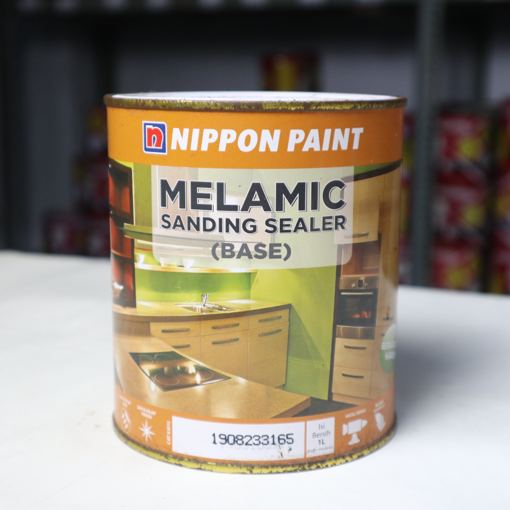 Jual Nippon Paint MELAMIC Sanding Sealer Base 1 Liter Tanpa Hardener ...