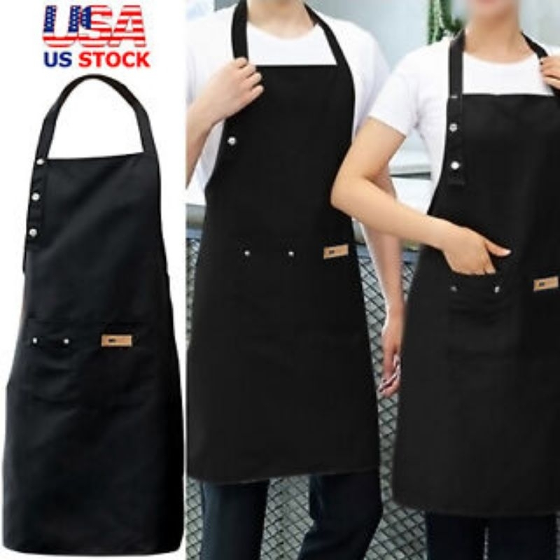 Jual Apron Co Celemek Anti Air Waterproof Clemek Barista Korean Style ...