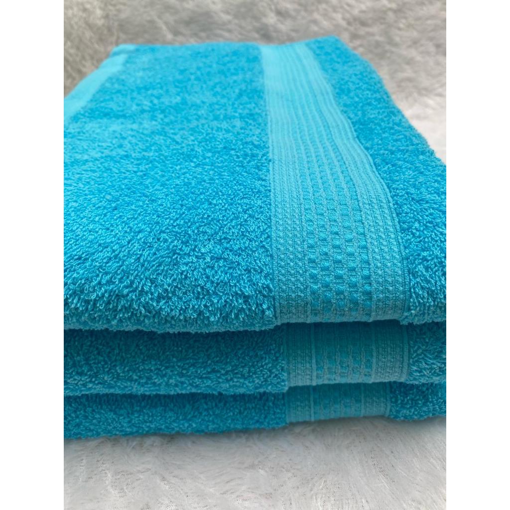 Jual Handuk Mandi Anjoly ukuran 70x135 warna biru | Shopee Indonesia