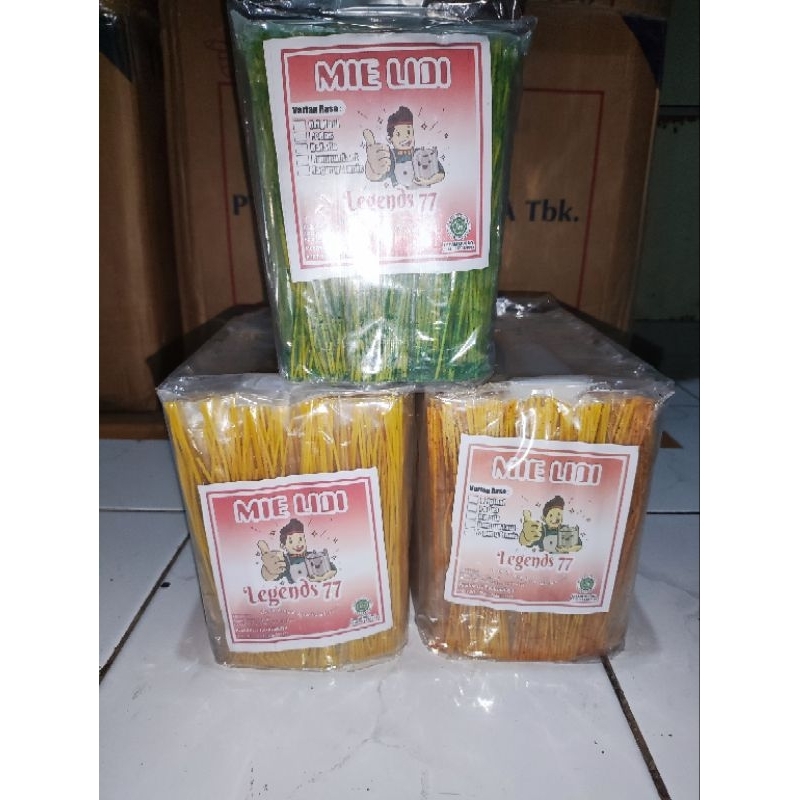 Jual promo !! mie lidi rasa rumput laut isi satu paket 5 pack - makanan ...