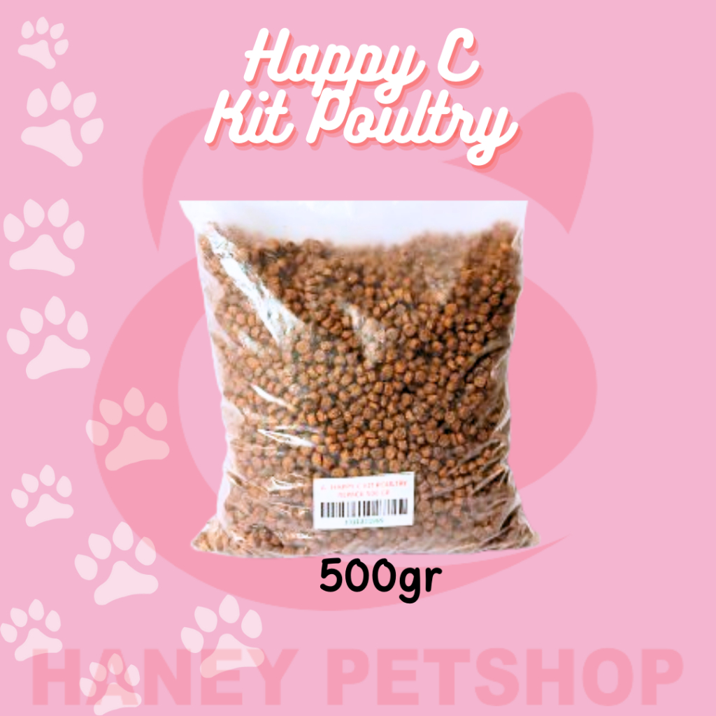 Jual Happy Cat Kitten Poultry Repack 500gr | Dry Food Cat | Makanan ...