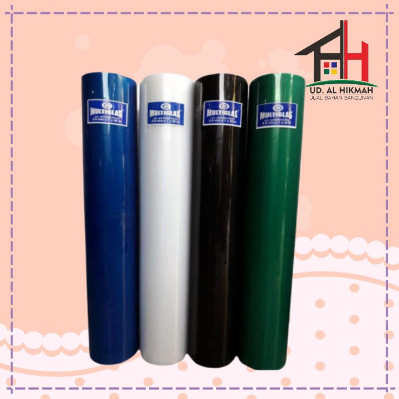 Jual PLASTIK PIBER VIBER 0.6MM PENUTUP PAGAR / FIBER PELAPIS METERAN ...