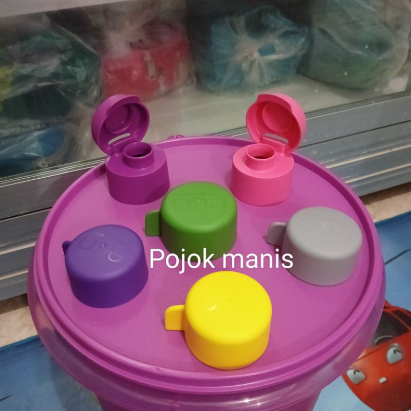 Jual Tutup botol minum eco ulir 750 ml / eco 1 liter model belimbing ...