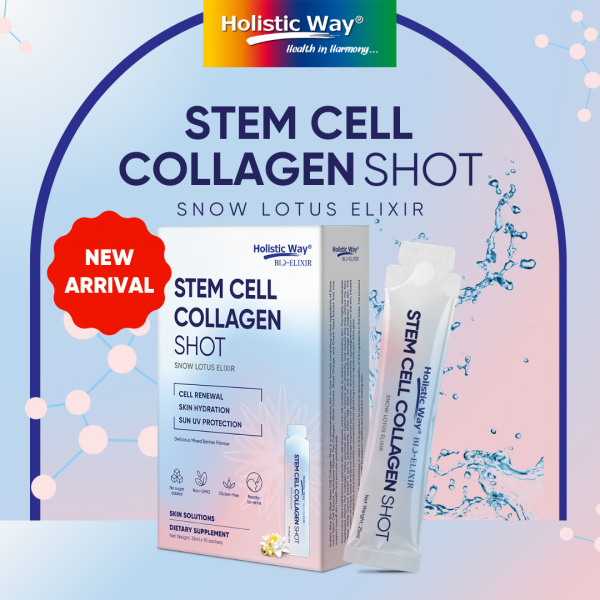 Jual Holistic Way Bio-Elixir Stem Cell Collagen Shot (10 Sachets ...