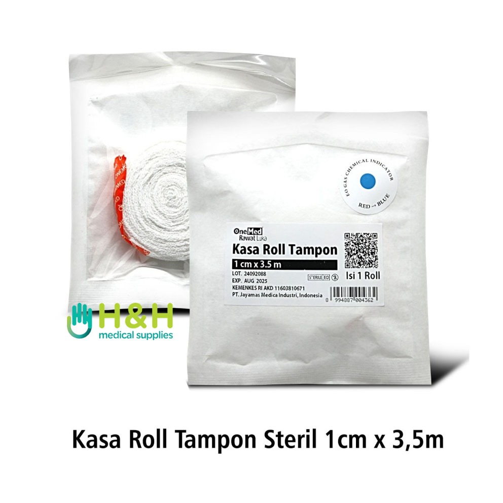 Jual Kasa Roll Tampon Steril / Kasa Steril / Kasa Roll Luka | Shopee ...