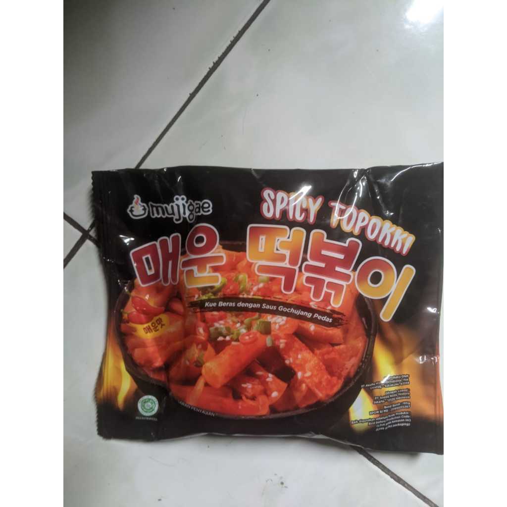 Jual toppoki mujigae spicy gojujang | Shopee Indonesia