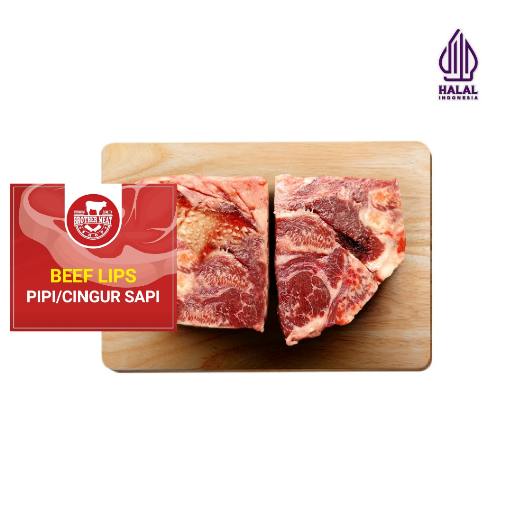 Jual Beef Lips / Daging Pipi Sapi 500gr - Brothermeatshop | Shopee ...