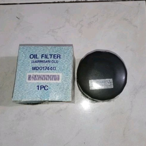 Jual filter oli/oil filter saringan oli mitsubishi T120ss MD017440 ...