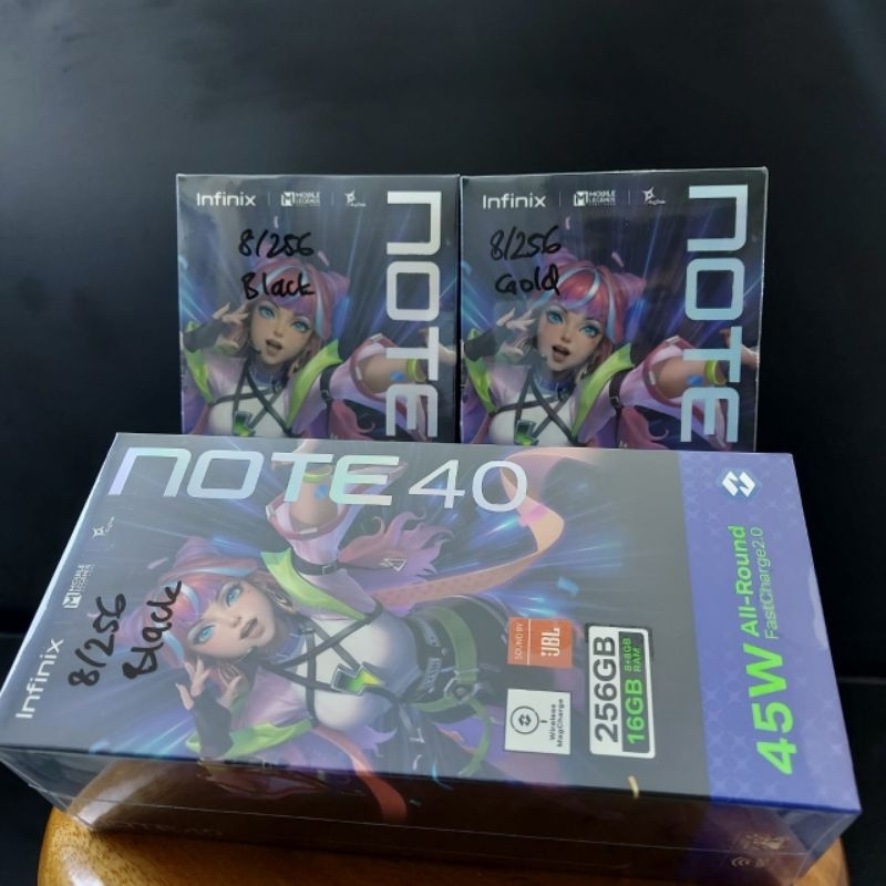 Jual INFINIX NOTE 40 NFC RAM 8/256GB GARANSI RESMI INFINIX INDONESIA ...