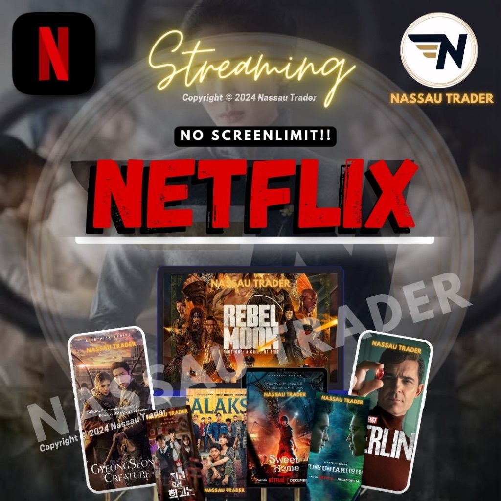 Jual NETPLIK PREMIUM TYPENETFLIX ANTI SCREENLIMIT 4K UHD NTFLX ANTI ...