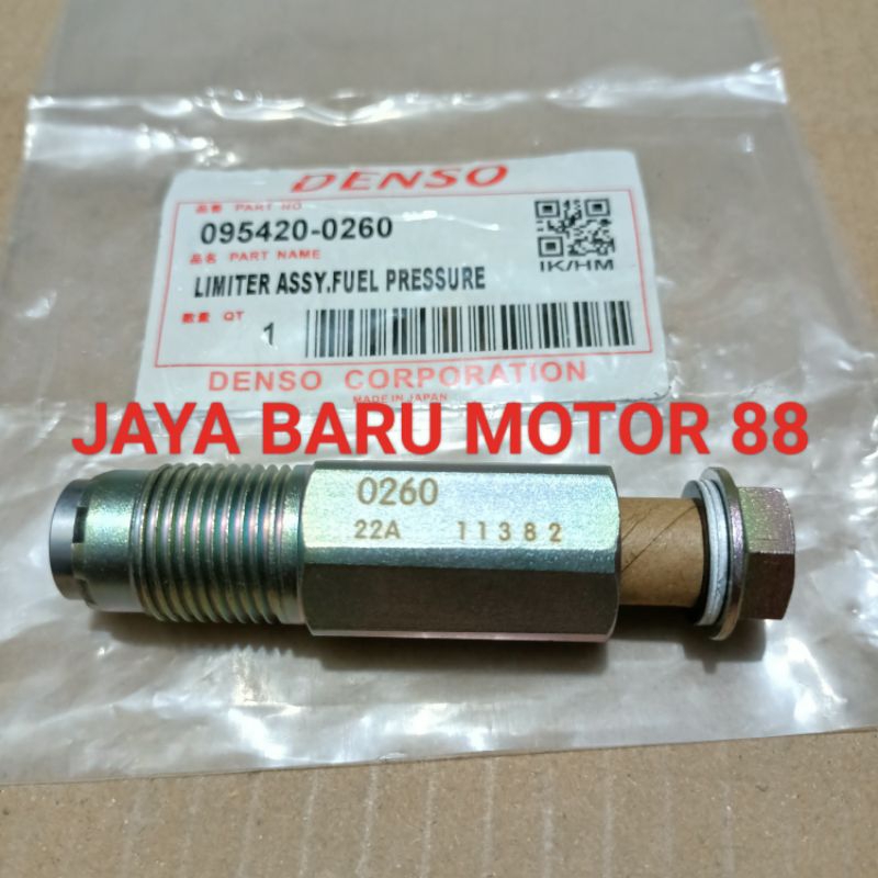 Jual LIMETER ASSY FUEL PRESSURE RELIEF VALVE 095420-0260 DENSO ...