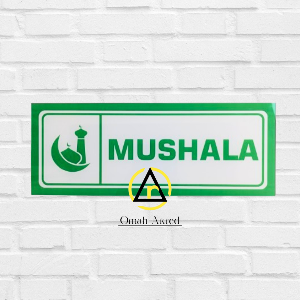 Jual Akrilik Mushala - Tempat Ibadah - Masjid - Akrilik Nama Ruang ...