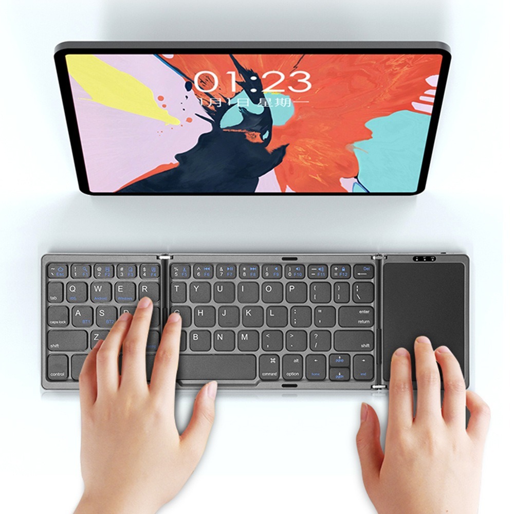 Jual New Upgrade Keyboard Wireless Versi 2 / Keyboard Lipat Dengan ...
