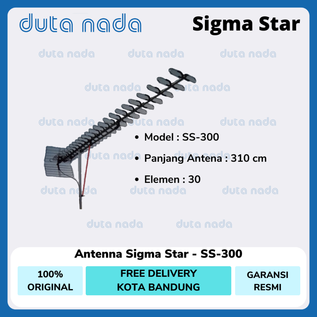 Jual ANTENNA SIGMA STAR SS-300 / ANTENA TV SIGMA STAR SS-300 | Shopee ...
