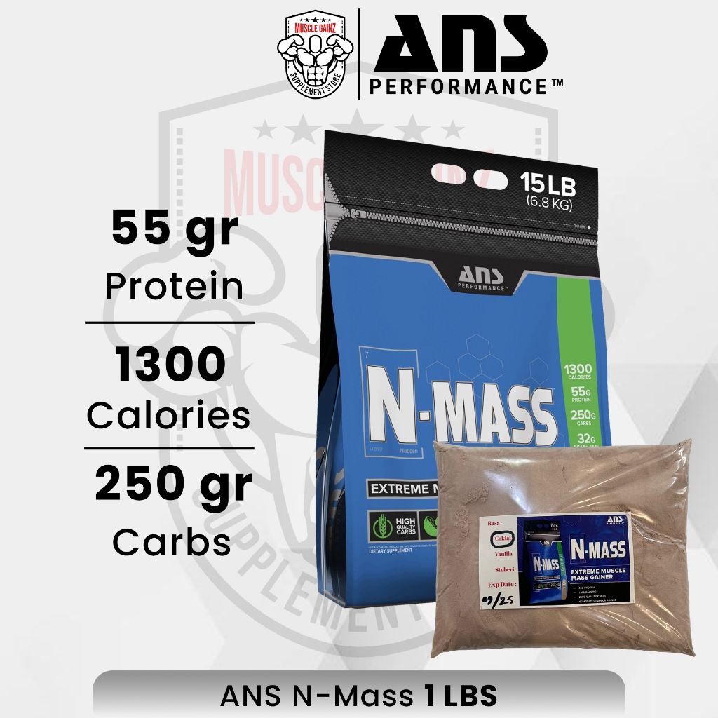 Jual ANS Performance Nmass N-Mass Nmas Gainer Penambah berat badan N ...