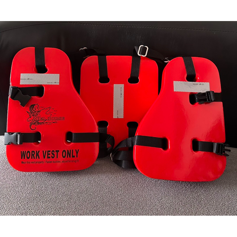 Jual Pelampung Work Vest Sea Horse Life Jacket Safety Kapal | Shopee ...