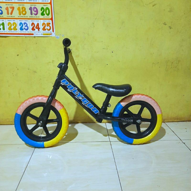 Jual Sepeda Balance Bike Keseimbangan PL Preloved Ban Eva Ring 12 ...
