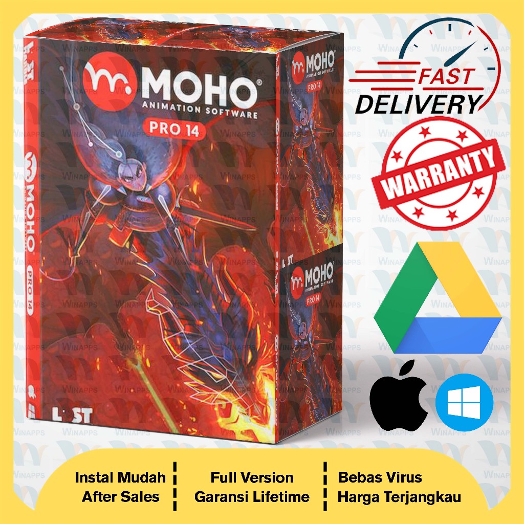 Jual (WIN & MAC) Moho Pro 14 | Shopee Indonesia