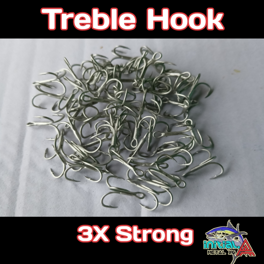 Jual (1 PCS) TREBLE HOOK 3X STRONG berkualitas | Shopee Indonesia