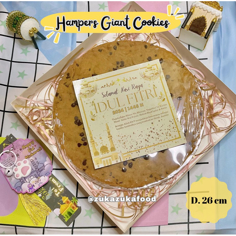 Jual [D. 26cm] Giant Cookies Giant Cookie Viral Bday Birthday Cake ...