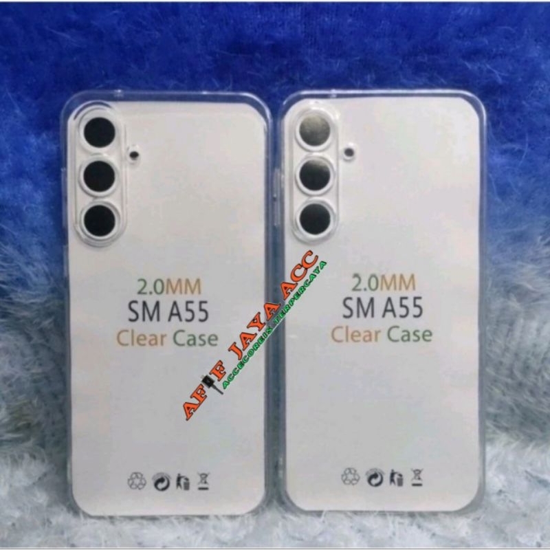 Jual Softcase Casing Samsung A55-5G Silikon Casing Bening Transparan ...