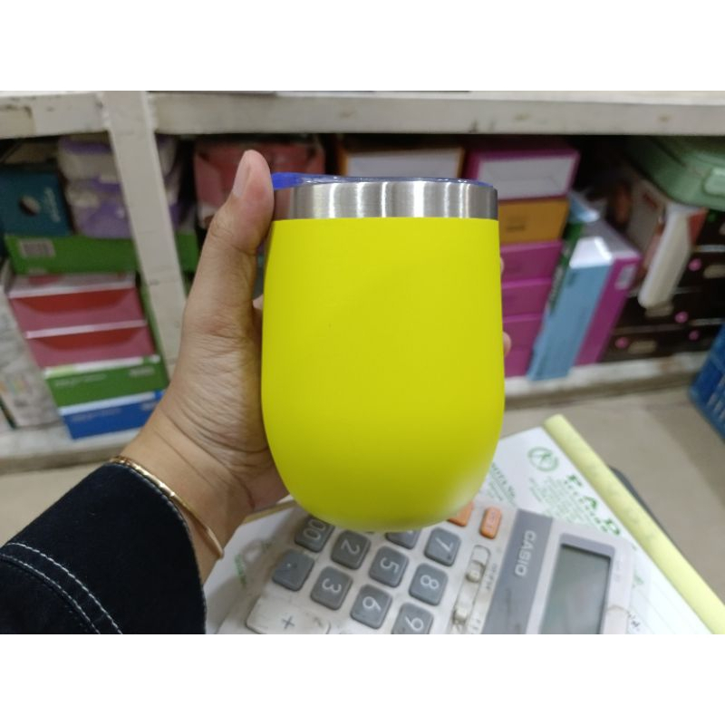 Jual MUG TELUR TUMBLER KOPI STAINLESS STEEL VACUUM PREMIUM | Shopee ...