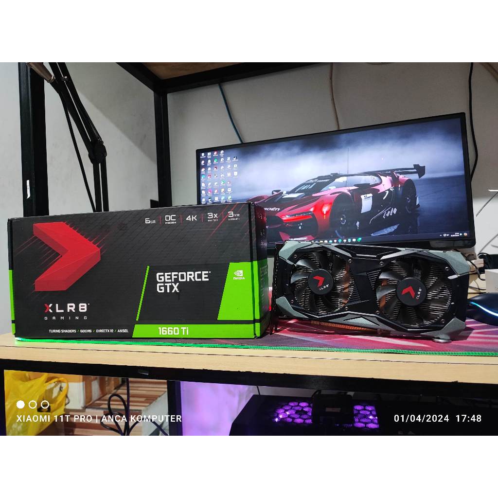 Jual VGA CARD GTX 1660 Super / GTX 1660 Ti 6gb 192 bit ddr6 ASUS TUF ...