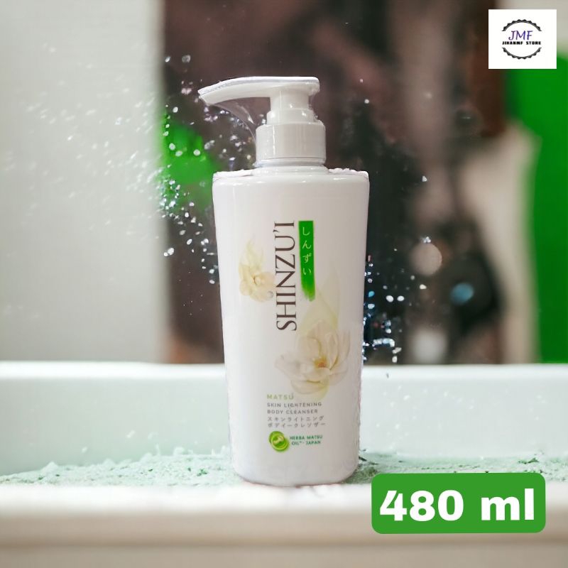 Jual SHINZU'I Matsu Skin Lightening Body Cleanser 480ml | Sabun Mandi ...