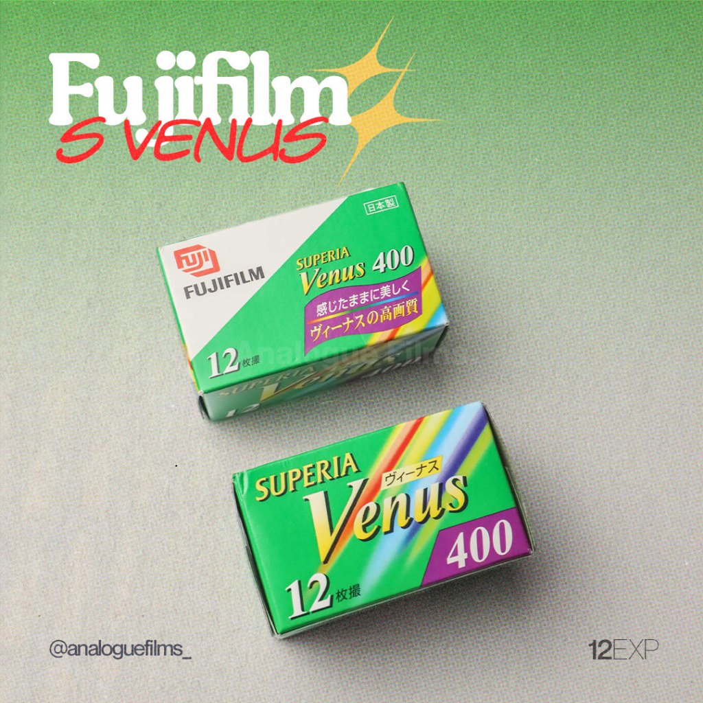 Jual Roll Film Fuji Venus 400 12 EXP Expired Rare ! | Shopee Indonesia