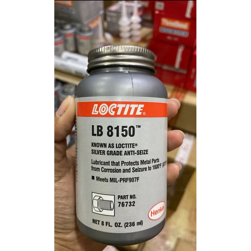 Jual Loctite LB 8150 Silver Grade Anti-Seize 236ml Original | Shopee Indonesia