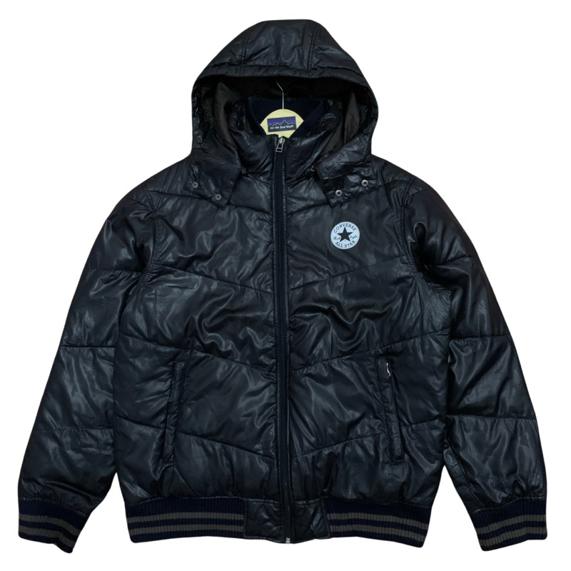 Jual Converse Puffer Jacket | Converse Jacket | Jacket Converse Second | Shopee Indonesia