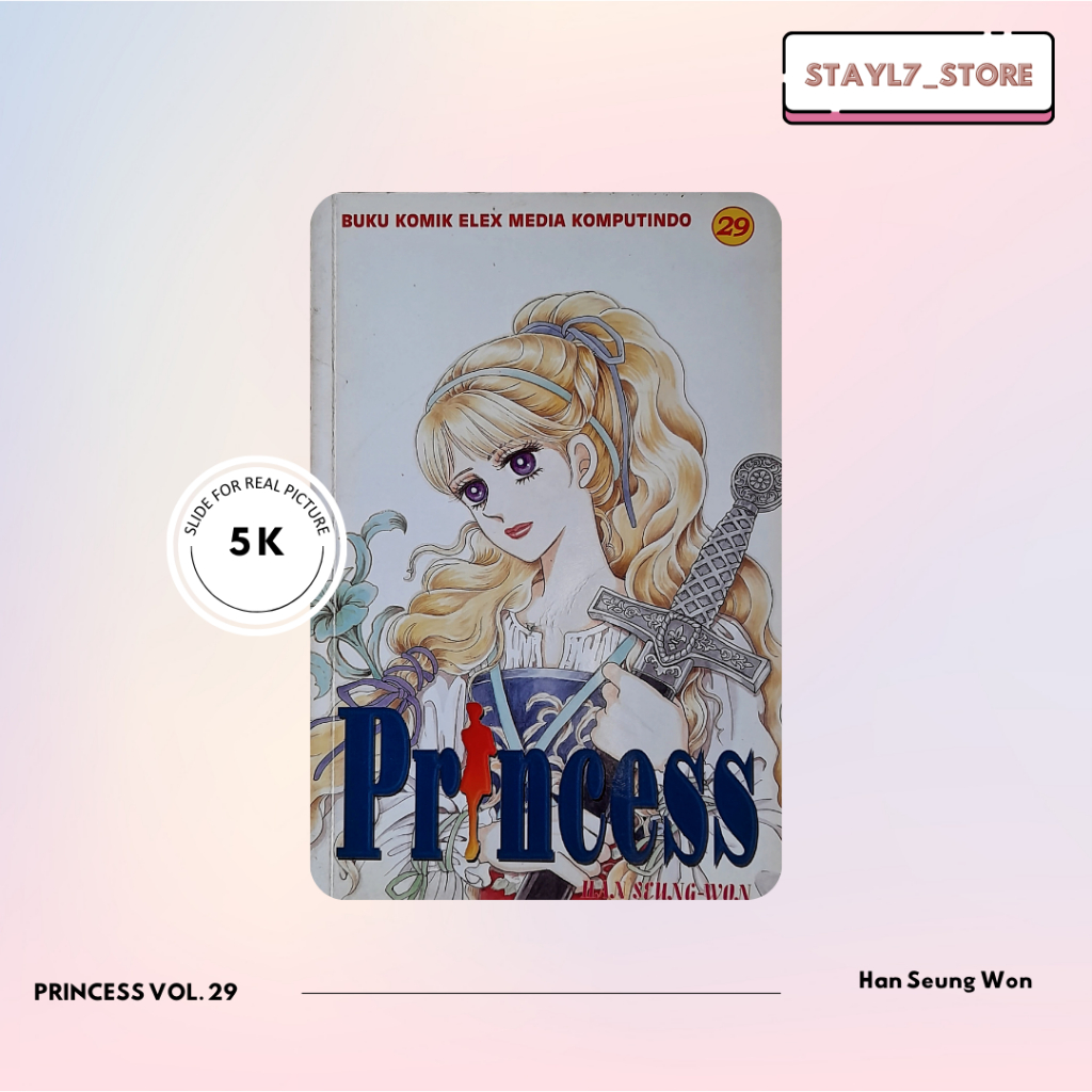 Jual Komik Princess Vol.29 Han Seung Won (Buku Novel Komik Bekas ...