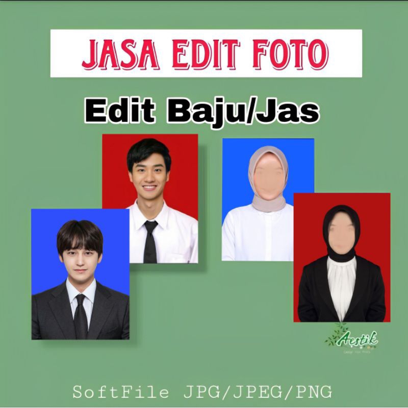 Jual Jasa edit foto || Edit baju/jas | Shopee Indonesia