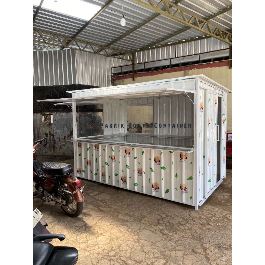 Jual Booth TERMURAH Jualan Mie Kekinian 300x200x200 Custom | Shopee ...