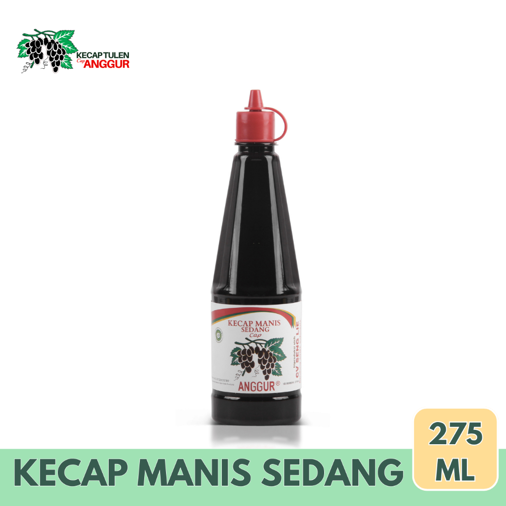 Jual Cap Anggur Kecap Manis Sedang 275ml (PET) | Shopee Indonesia