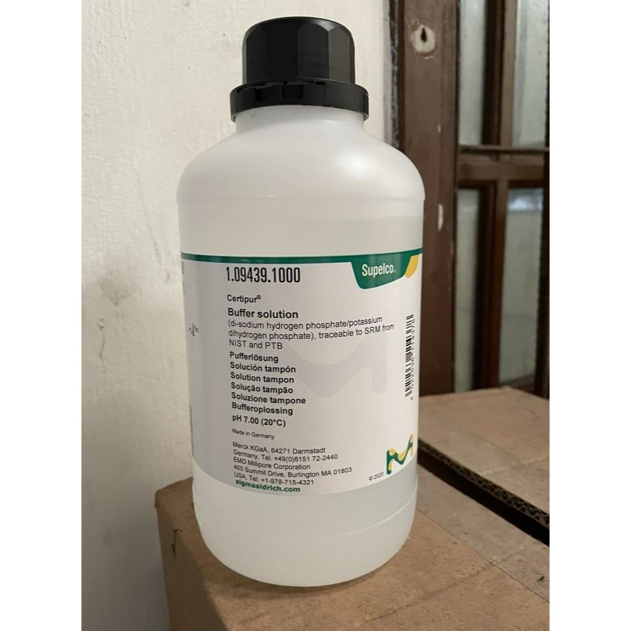 Jual MERCK 109439 Buffer solution pH 7 cap. 1 liter | Shopee Indonesia