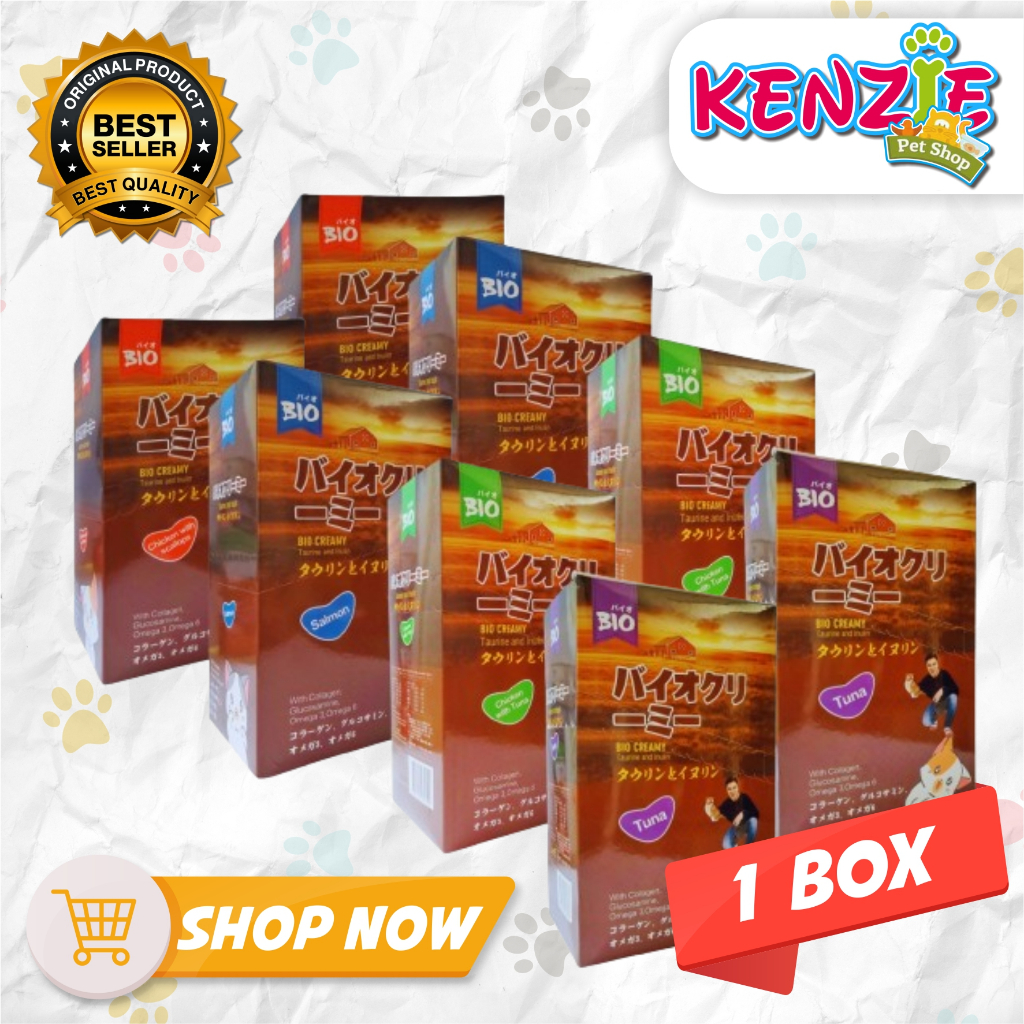 Jual BIO CREAMY Treats 1 Box isi 12 pack | Shopee Indonesia