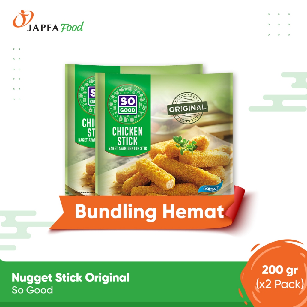 Jual So Good Nugget Stick Original 200gr - Isi 2 pack | Shopee Indonesia