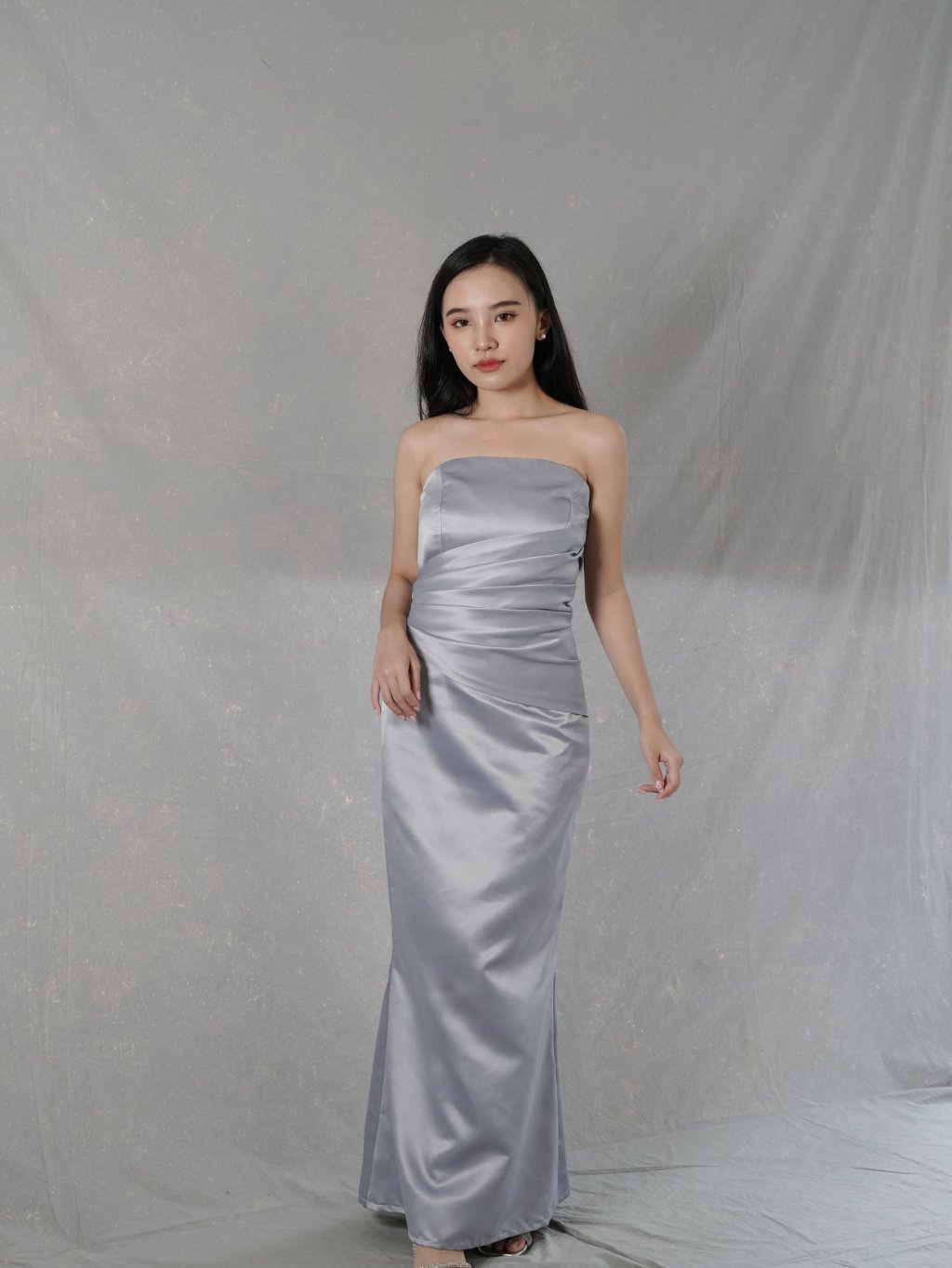 Jual MILLE DRESS in Dusty Pink and Silver - dress pesta / gaun ...