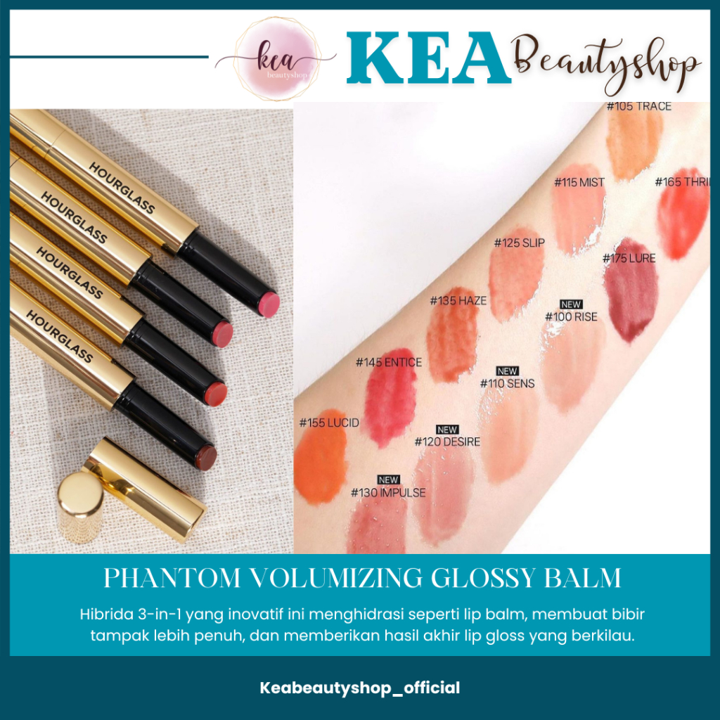 Jual HOURGLASS PHANTOM VOLUMIZING GLOSSY BALM | Shopee Indonesia