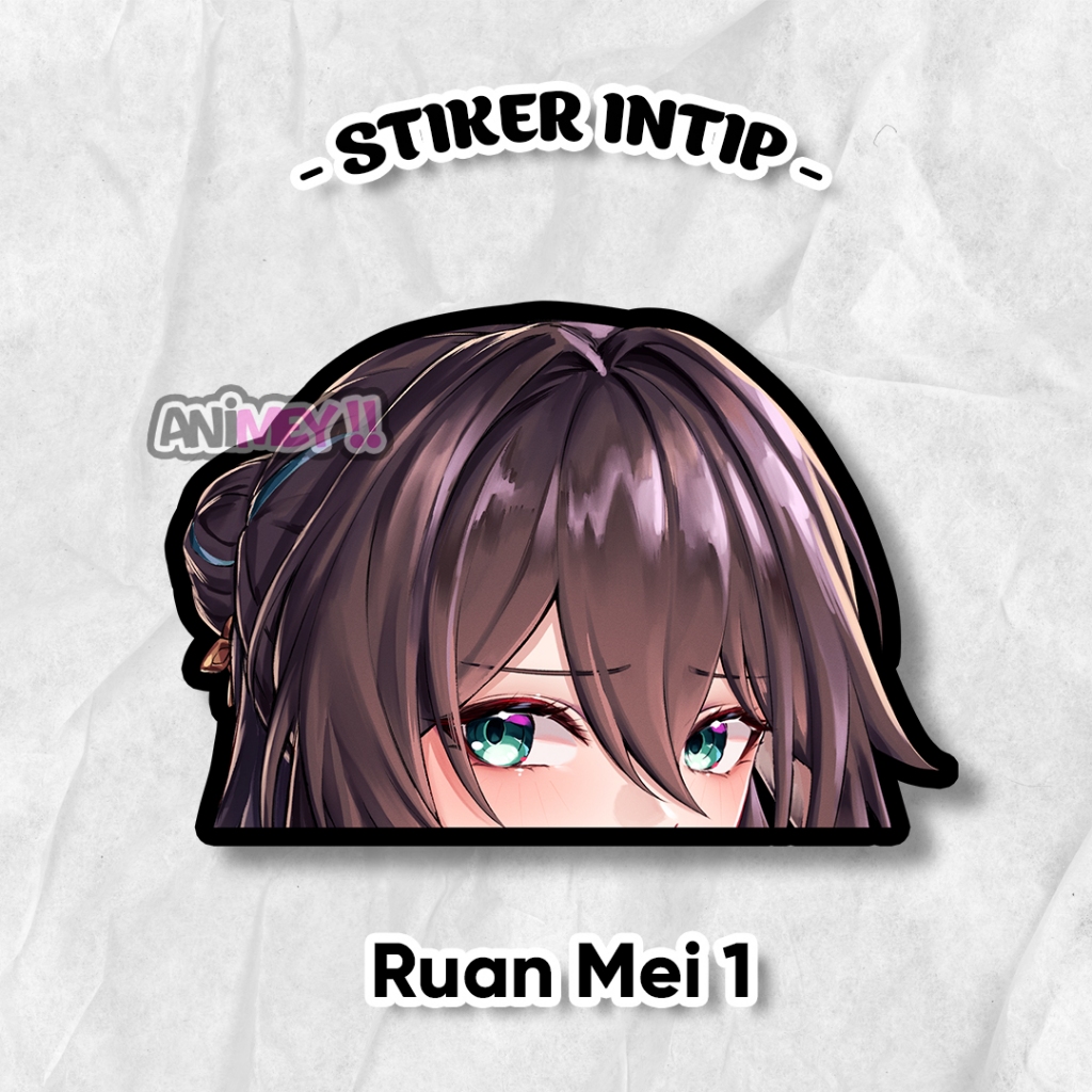 Jual Stiker Intip Ruan Mei Honkai Star Rail / Sticker Anime Waterproof ...
