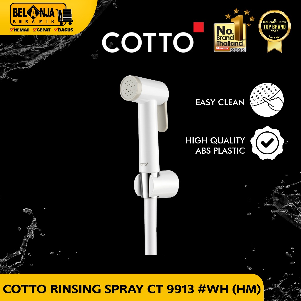 Jual COTTO Rinsing Spray CT9913#WH (HM) | Shopee Indonesia