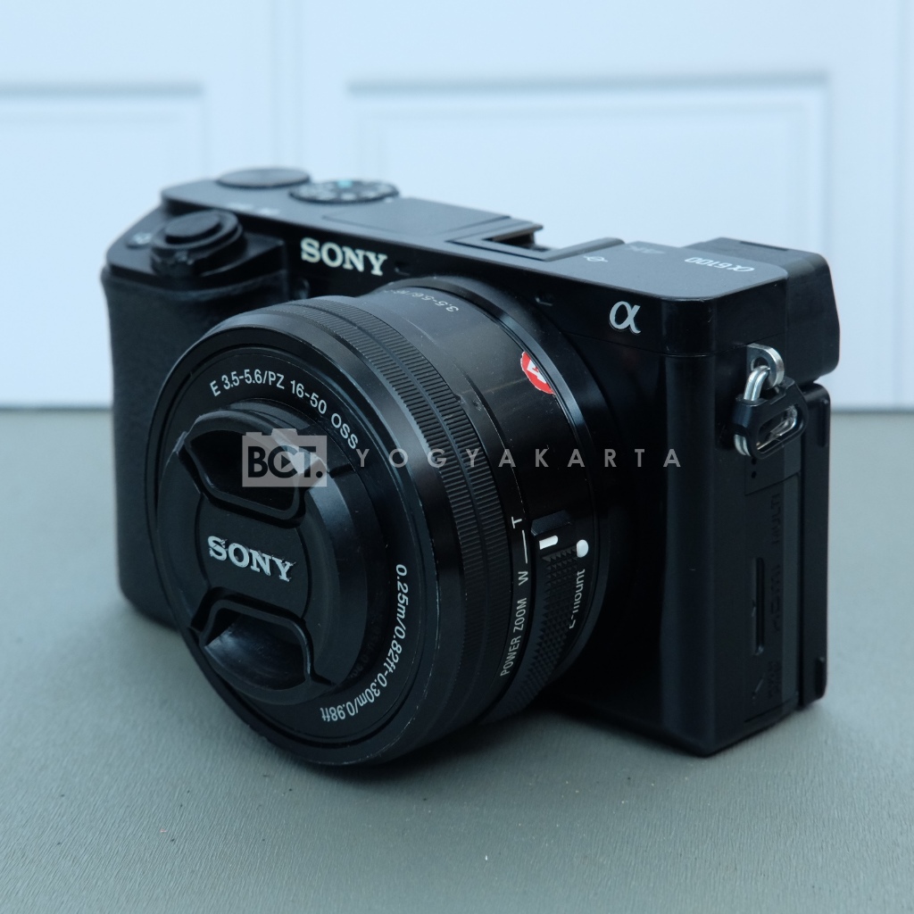 Jual Sony A6100 kit 16-50mm OSS BLACK kode 0906B23 | Shopee Indonesia