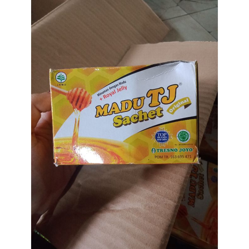 Jual MADU TJ sachet tresno Joyo 12 sachet@20g | Shopee Indonesia