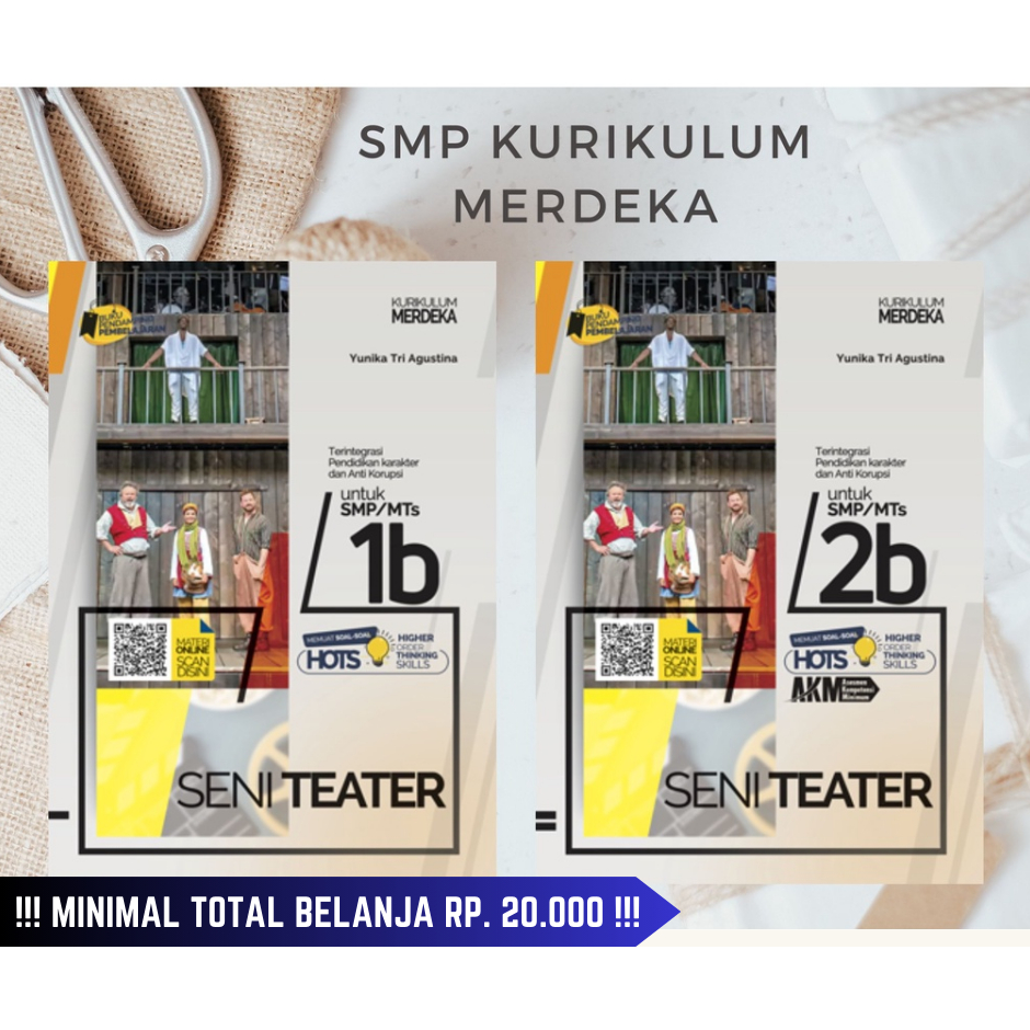 Jual Buku LKS Seni Teater Merdeka - SMP MTS Kelas 7 8 - Semester Genap | Shopee Indonesia