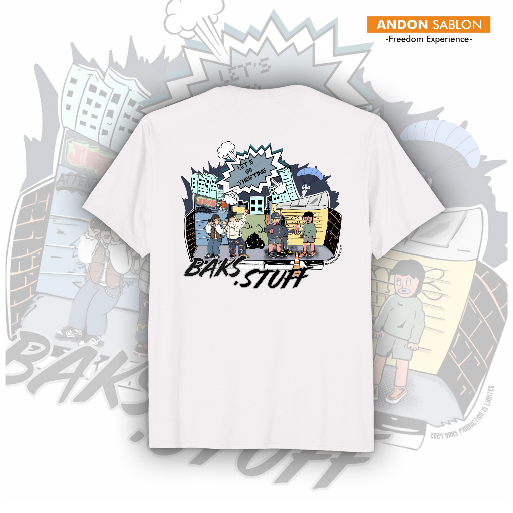 Jual Kaos BaksSttuff - Andon Sablon | Shopee Indonesia