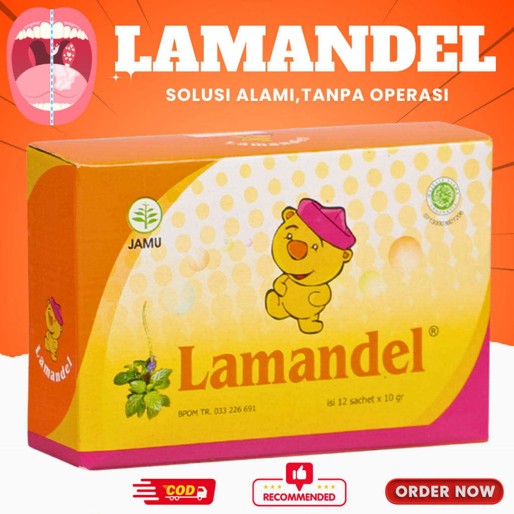 Jual Lamandel Obat Amandel Kemasan Kotak / Sachet ORIGINAL| Lamandel ...