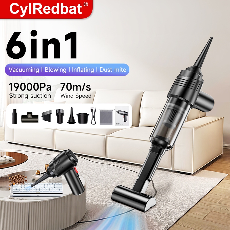 Jual CylRedbat Vacuum cleaner 19000Pa Blower mini 6in1 portabel ...